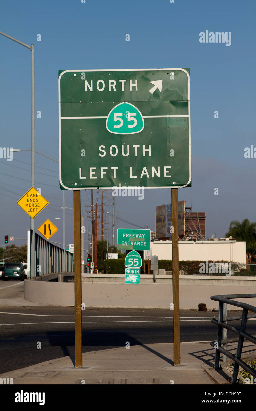 Freeway entrance ramp hi-res stock photography and images - Alamy