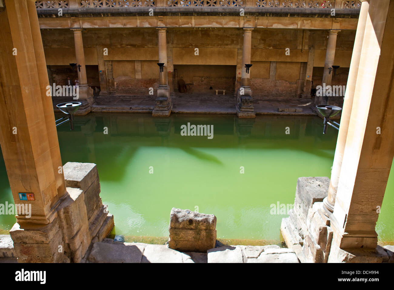 Ancient statues in baths hi-res stock photography and images - Alamy
