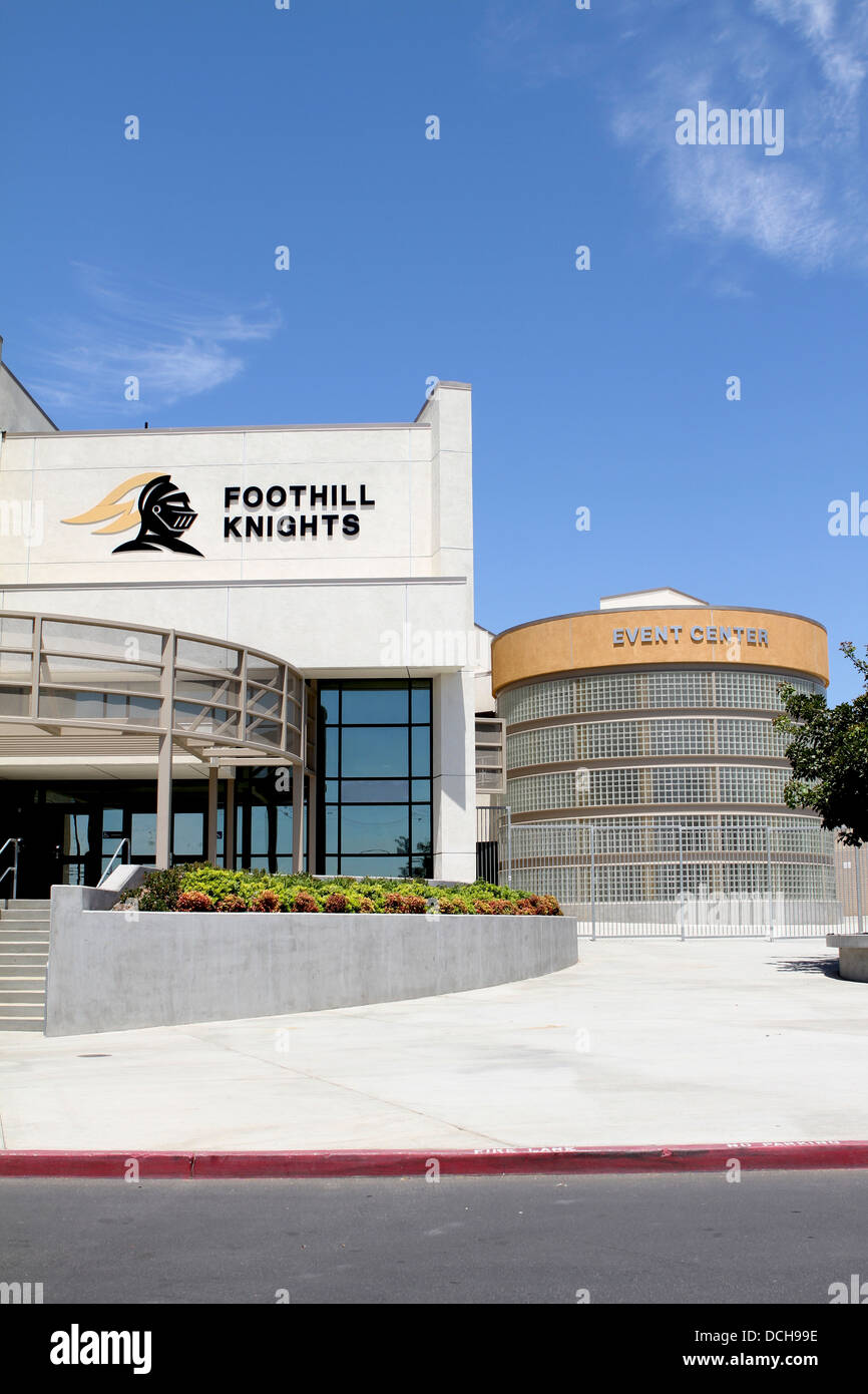 A view of the event center at Foothill High School. 19251 Dodge Ave ...