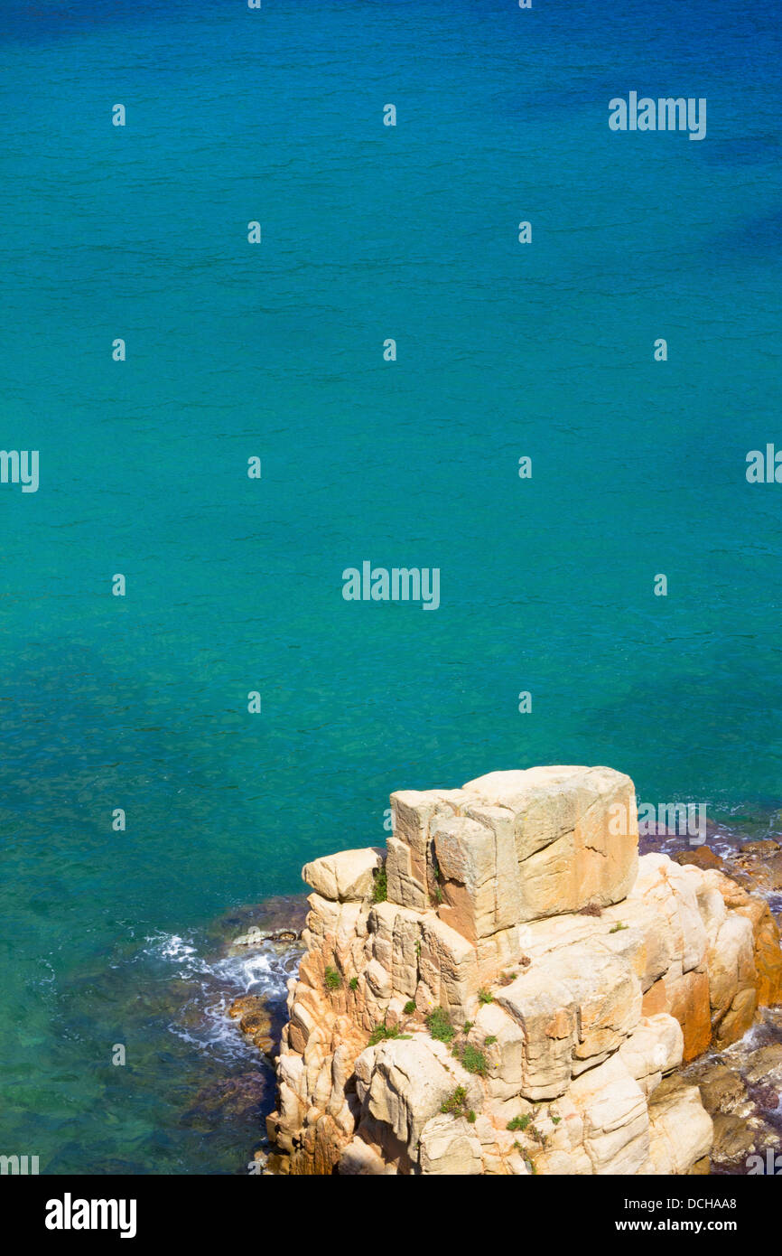 Mediterranean sea background Stock Photo - Alamy