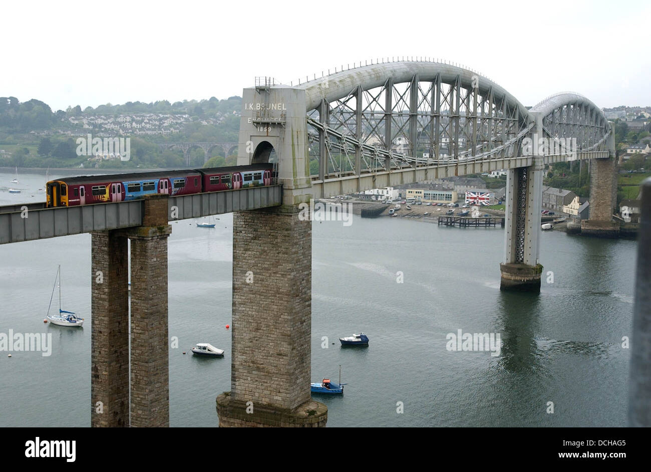Brunel bridge tamar cornwall hi-res stock photography and images - Alamy