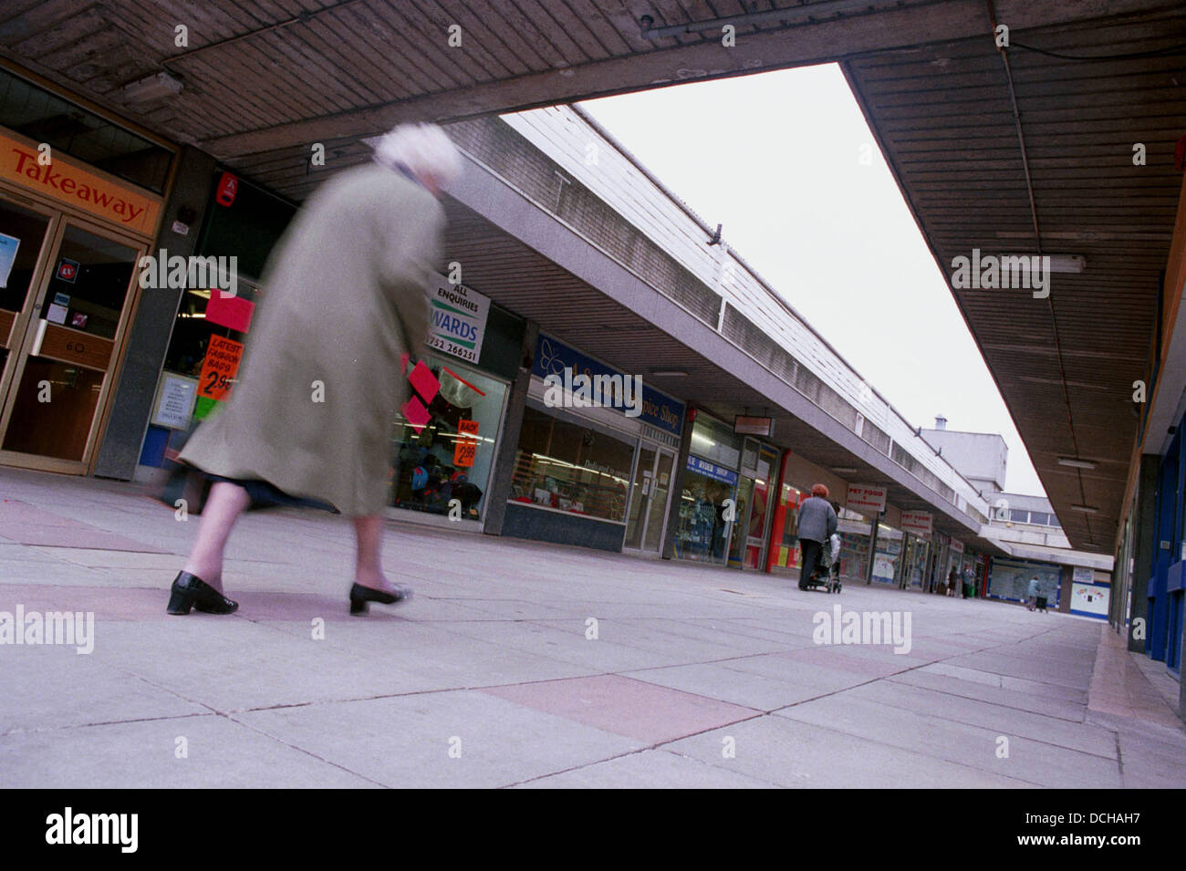 Plymouth City Centre Drake Circus before redevelopment Stock Photo - Alamy