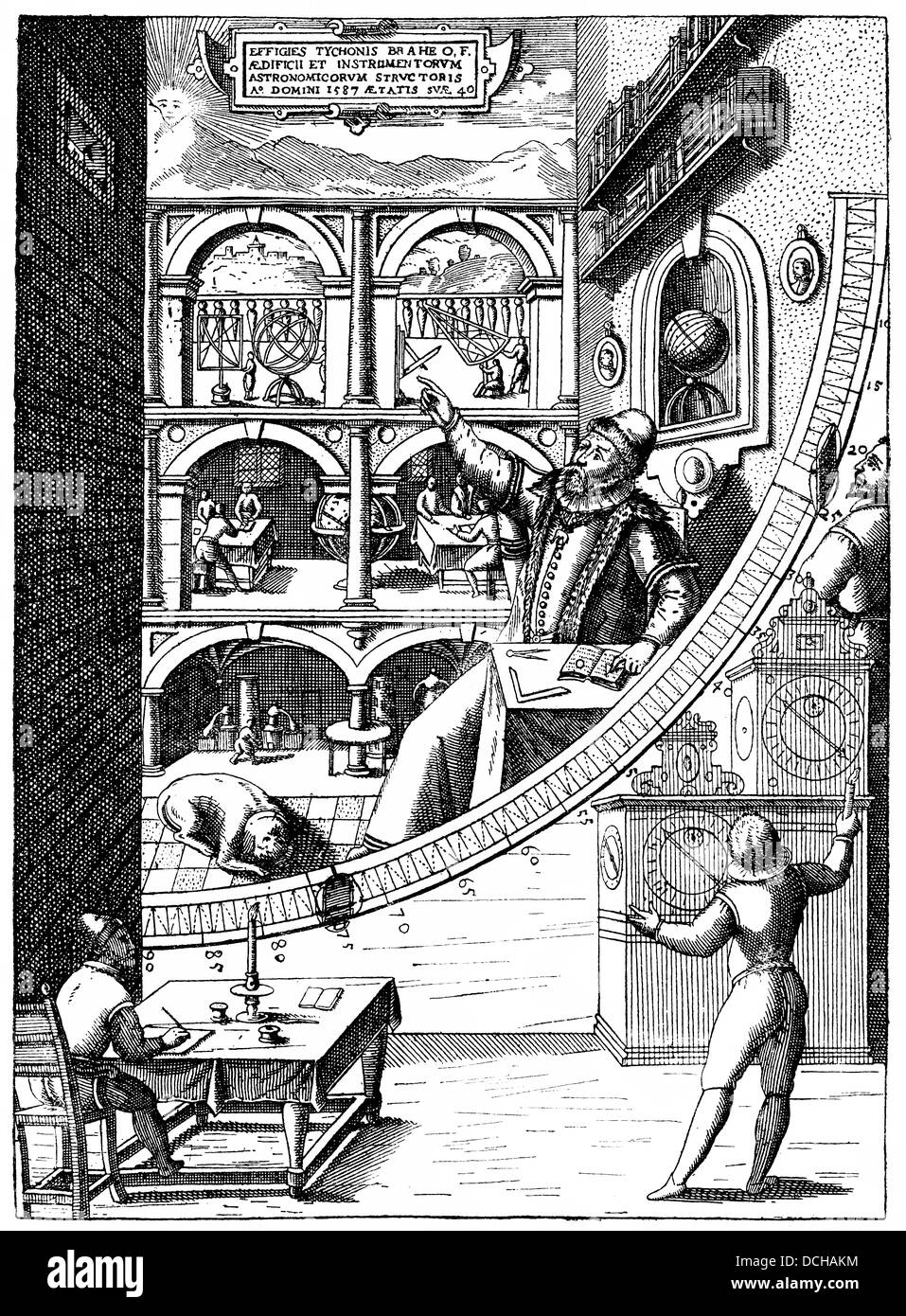 Tycho Brahe Danish Astronomer High Resolution Stock Photography and ...