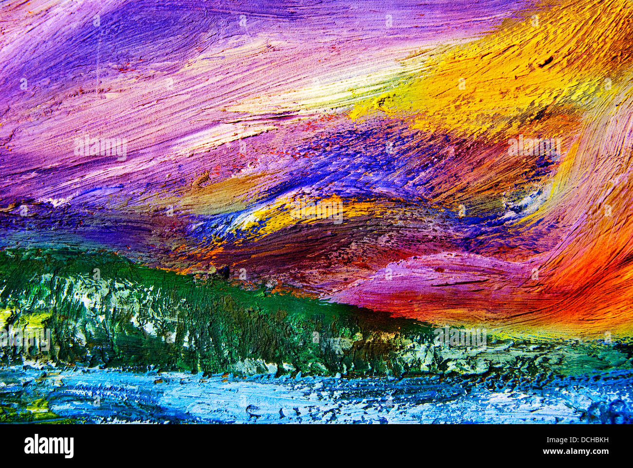 Oil painting texture hi-res stock photography and images - Alamy