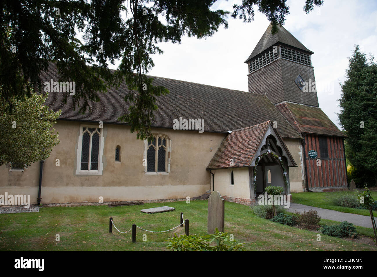St Peter's Church, Yateley Stock Photo - Alamy