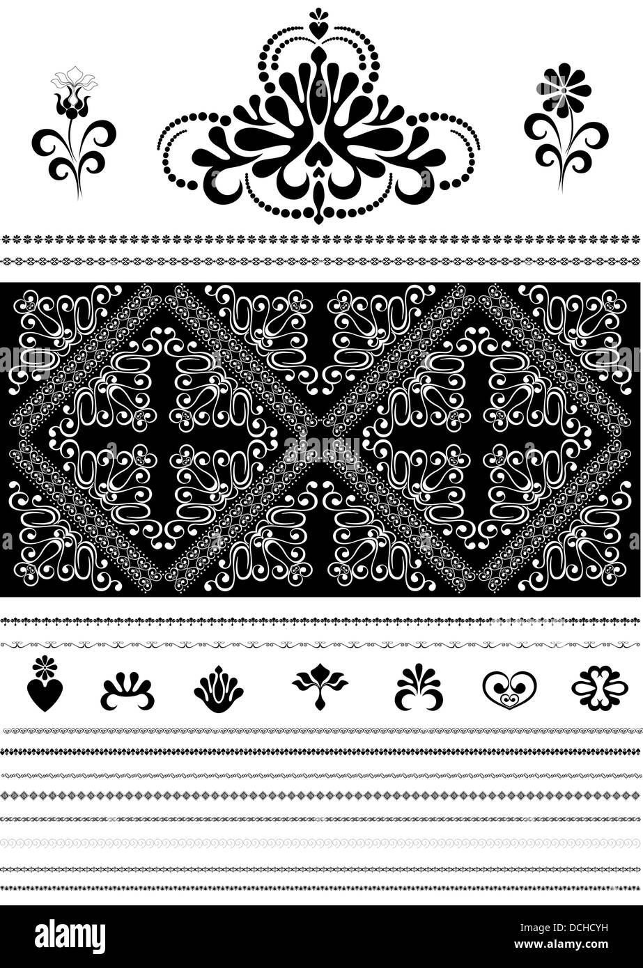 Openwork border hi-res stock photography and images - Alamy