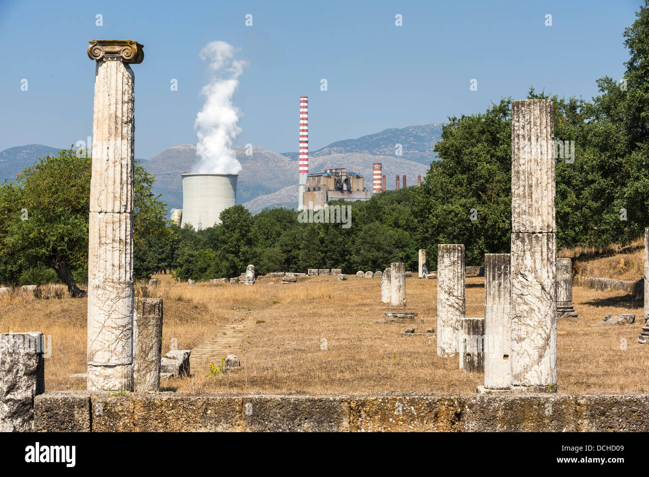 Arcadia greece power station hi-res stock photography and images - Alamy