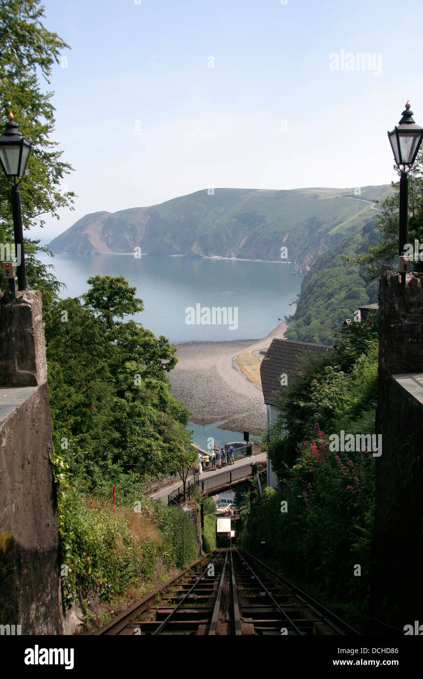 Cliff Railway Lynton and Lynmouth Devon England UK Stock Photo - Alamy