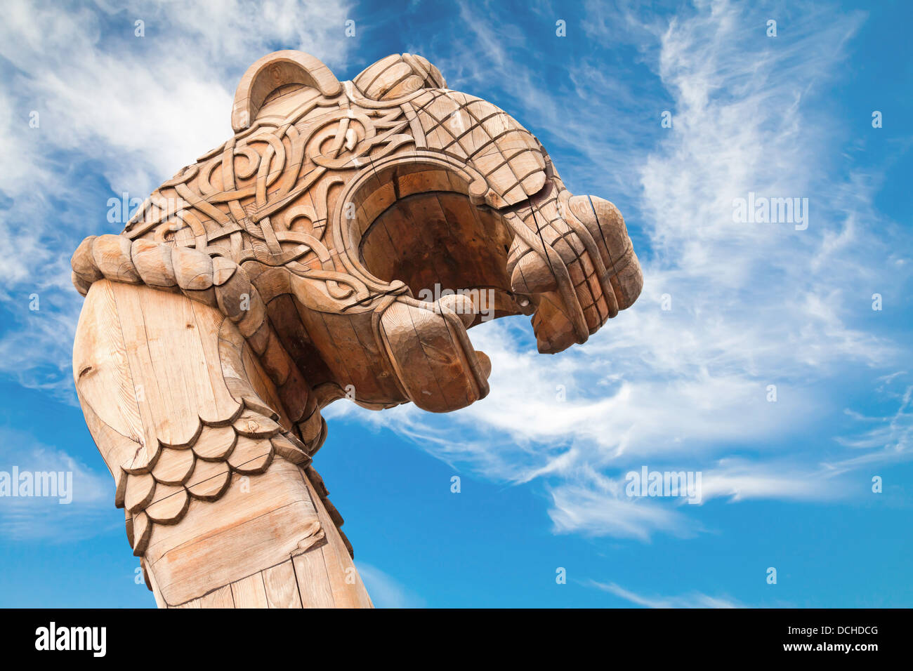 Viking Dragon Head Template