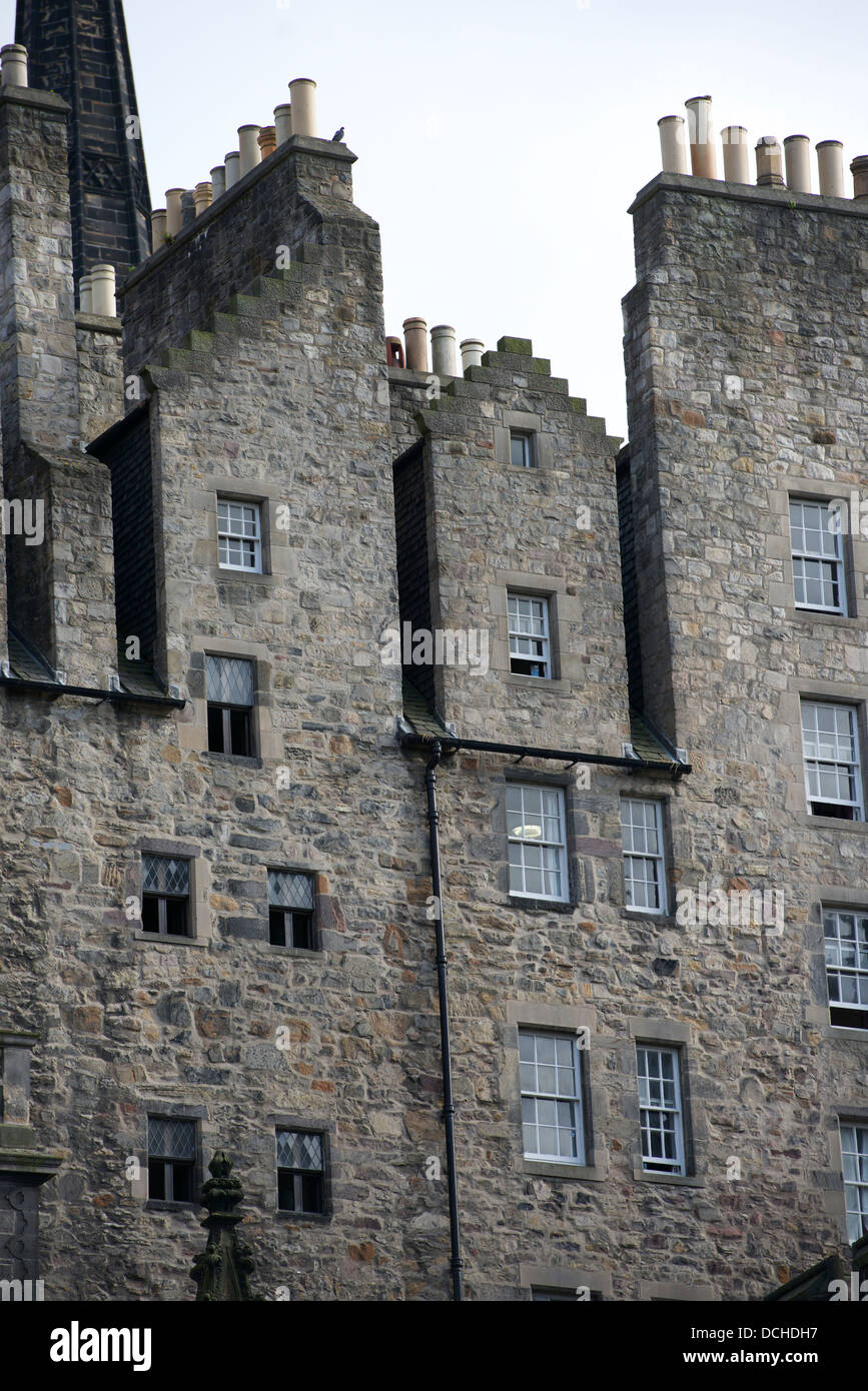 Tenement building, Old Town, Edinburgh Stock Photo - Alamy