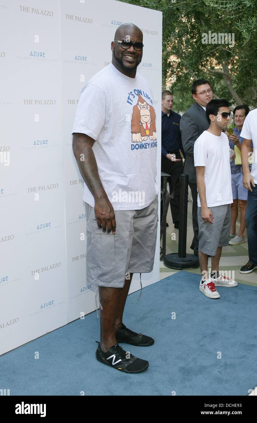 Las Vegas, NV. 18th Aug, 2013. Shaquille O'Neal at arrivals for ...