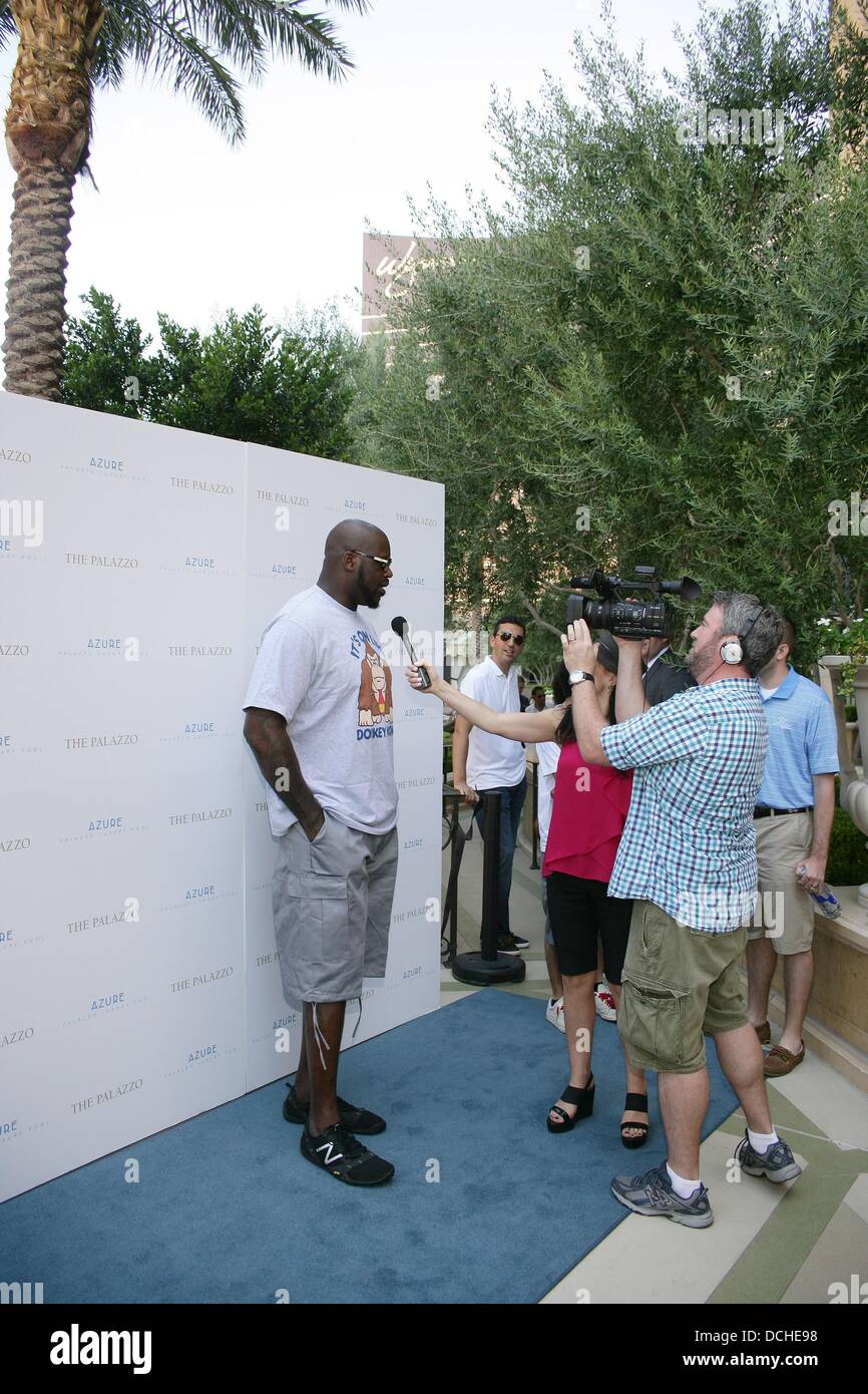 Las Vegas, NV. 18th Aug, 2013. Shaquille O'Neal at arrivals for ...