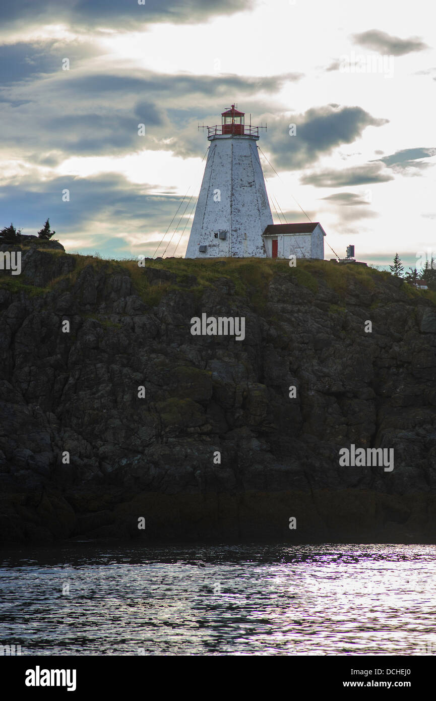 Swallowtail lighthouse grand manan new brunswick Stock Photo - Alamy