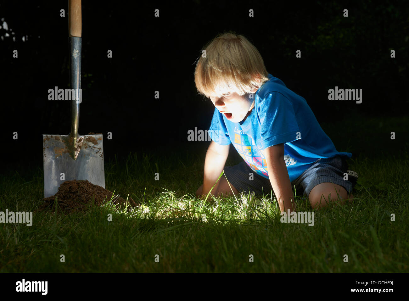Boy treasure hi-res stock photography and images - Alamy