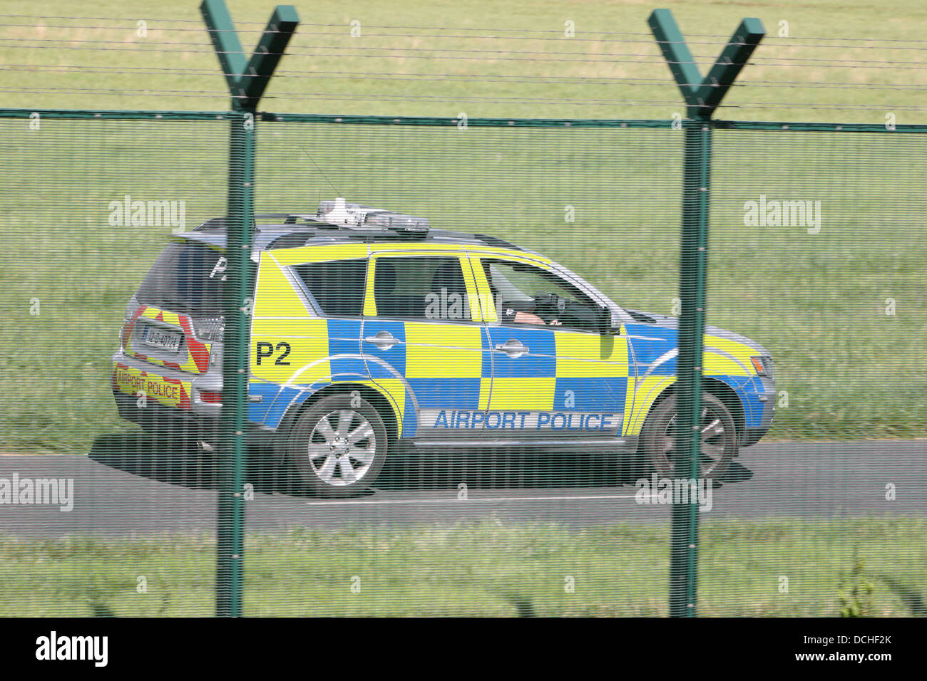 Airport security vehicle on patrol hi-res stock photography and images ...