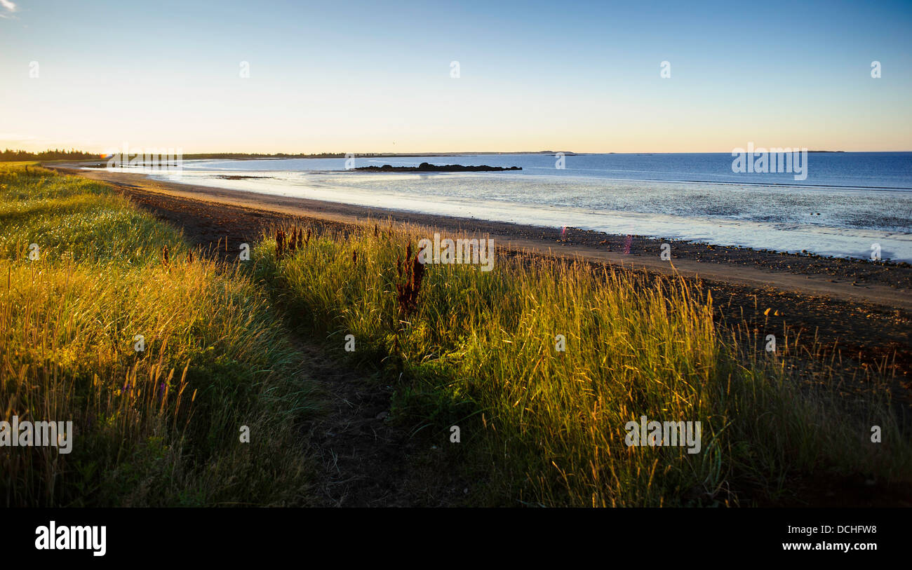 The Anchorage Beach on Grand Manan Island New Brunswick Canada Stock Photo - Alamy