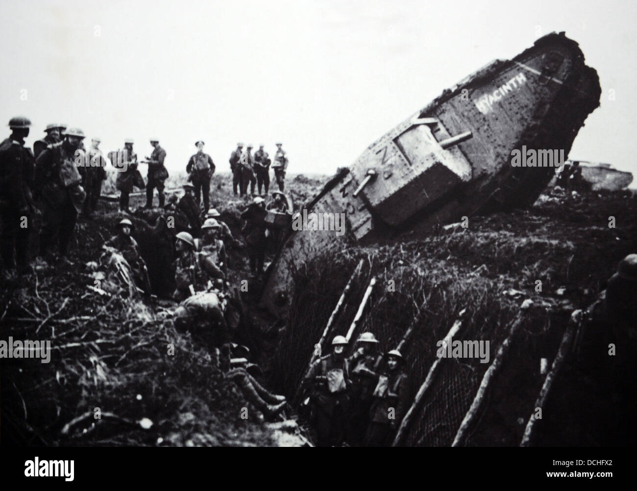 World war one tank trench hi-res stock photography and images - Alamy
