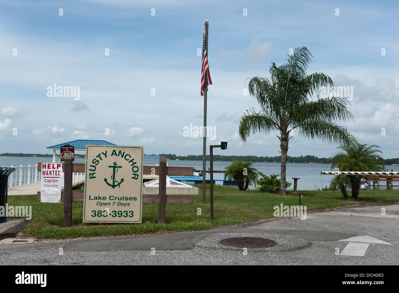 From the Shores of Lake Dora in Mount Dora, Florida USA Stock Photo - Alamy