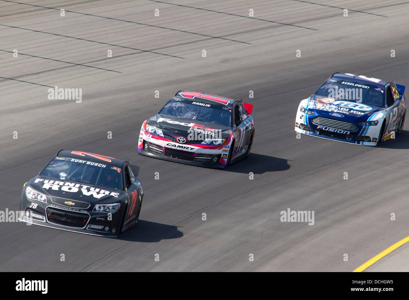 Brooklyn, MI, USA. 18th Aug, 2013. Brooklyn, MI - Aug 18, 2013: Kurt ...
