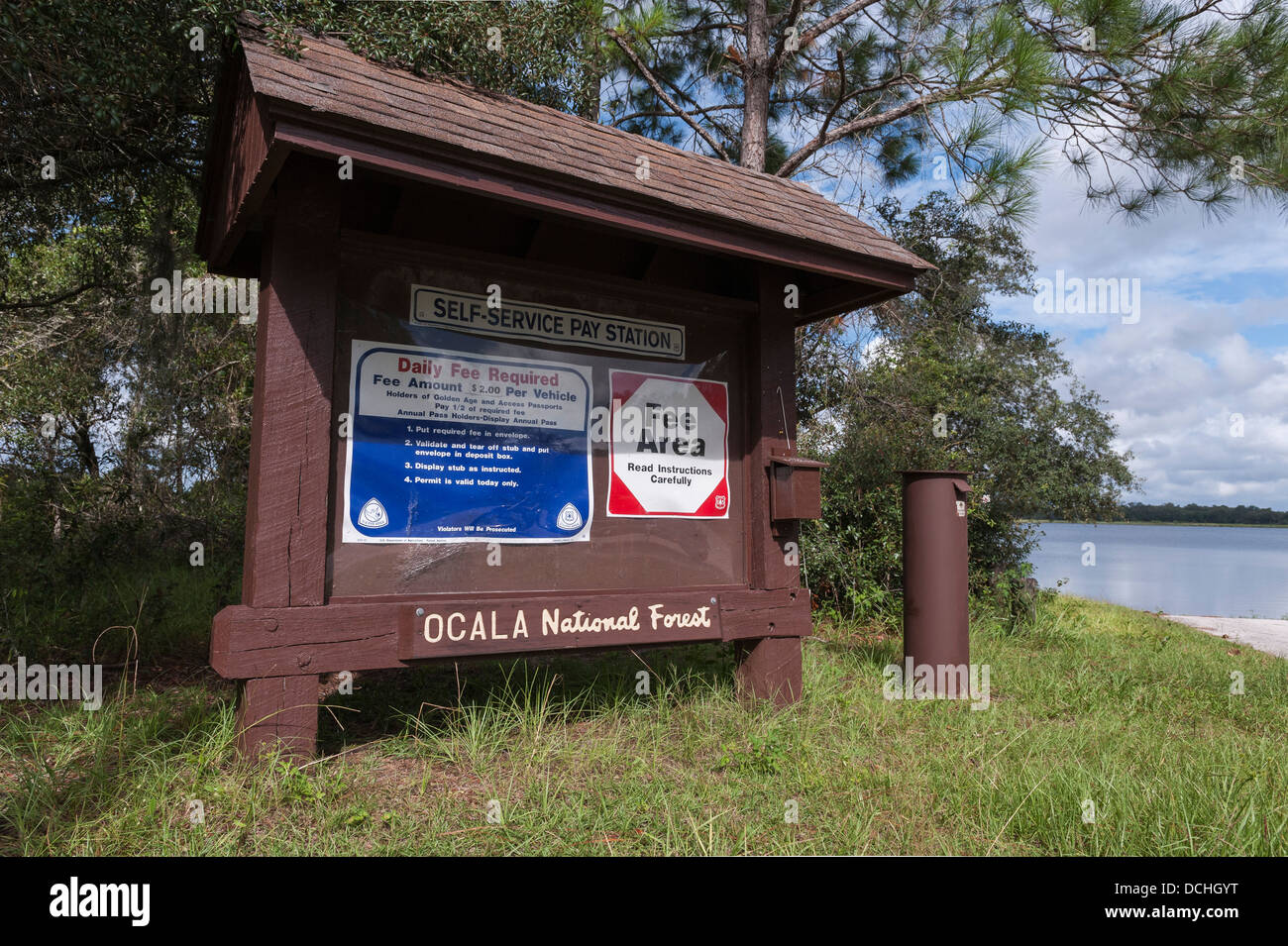 Mill Dam Recreation Park in the Ocala, Florida National Forest Boat ...
