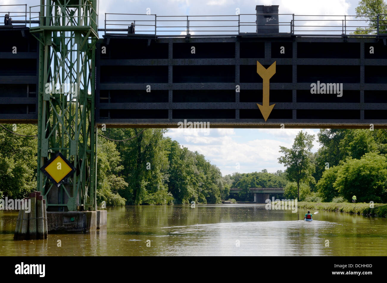 Control gate for Erie Canal Stock Photo - Alamy