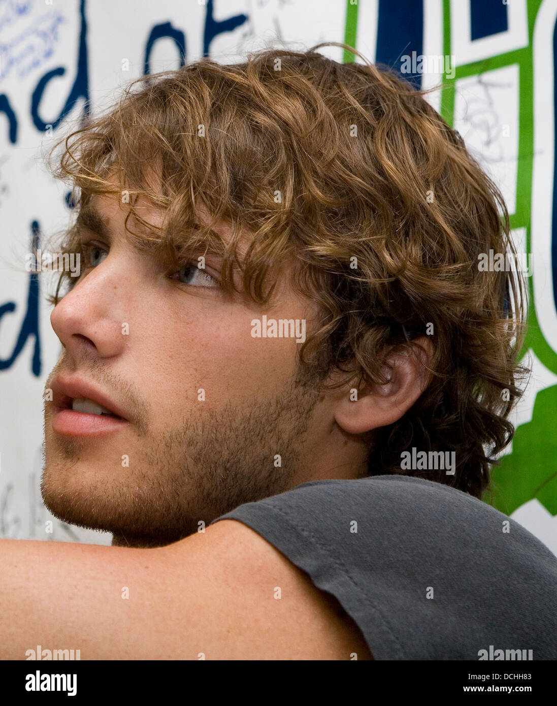 Recording artist Jon McLaughlin performs in a radio studio on March 29 ...