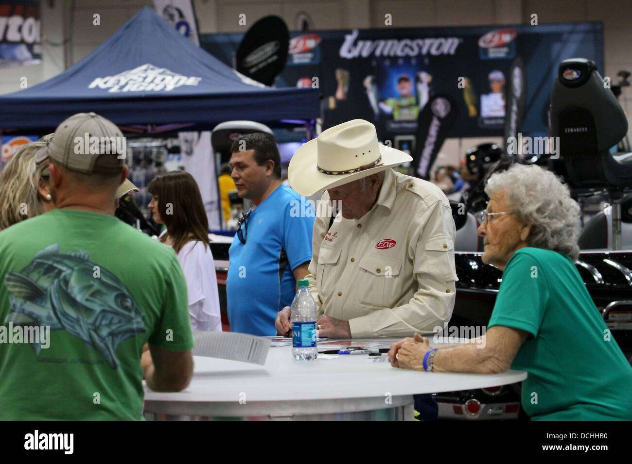 Louisiana, USA. 17th Aug, 2013. Ranger boat owner and FLW namesake ...