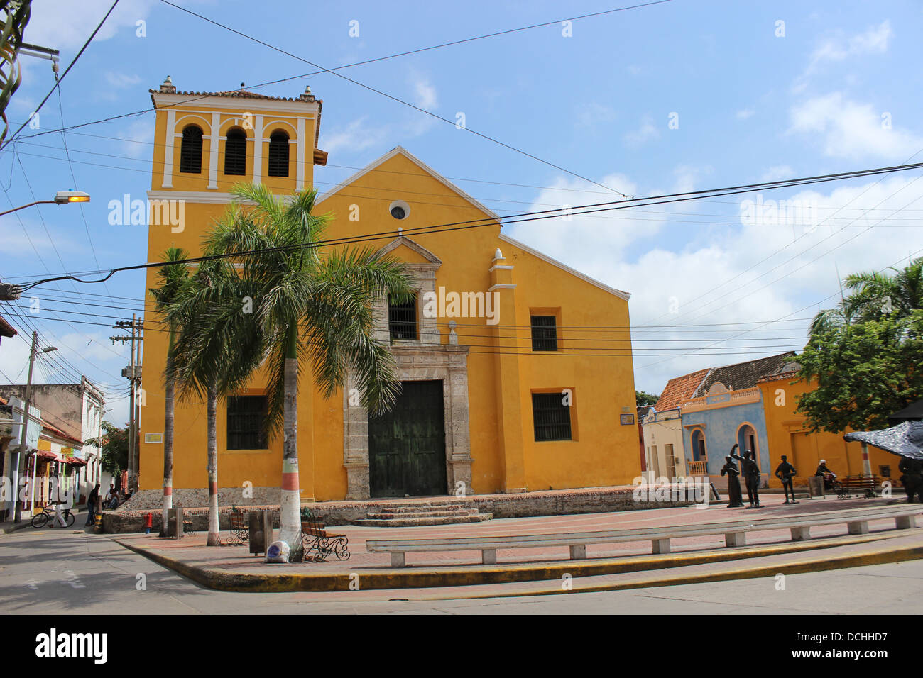 Plaza de la trinidad cartagena colombia hi-res stock photography and ...