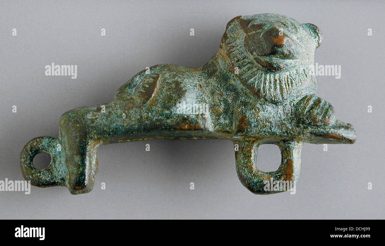 The 'Reclining Lion,' part of the LACMA collection, is an ancient ...