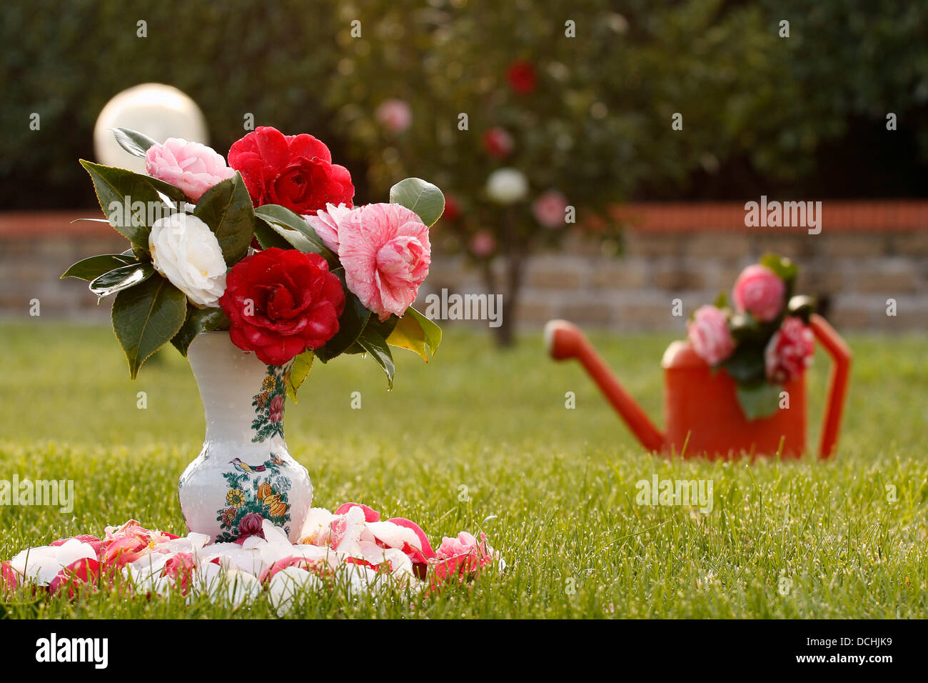 Typical gardens hi-res stock photography and images - Alamy