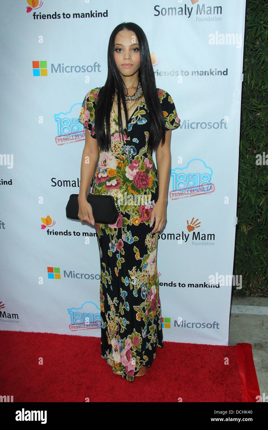 Los Angeles CA, USA. 18th Aug, 2013. Bianca Lawson attends Friends to ...