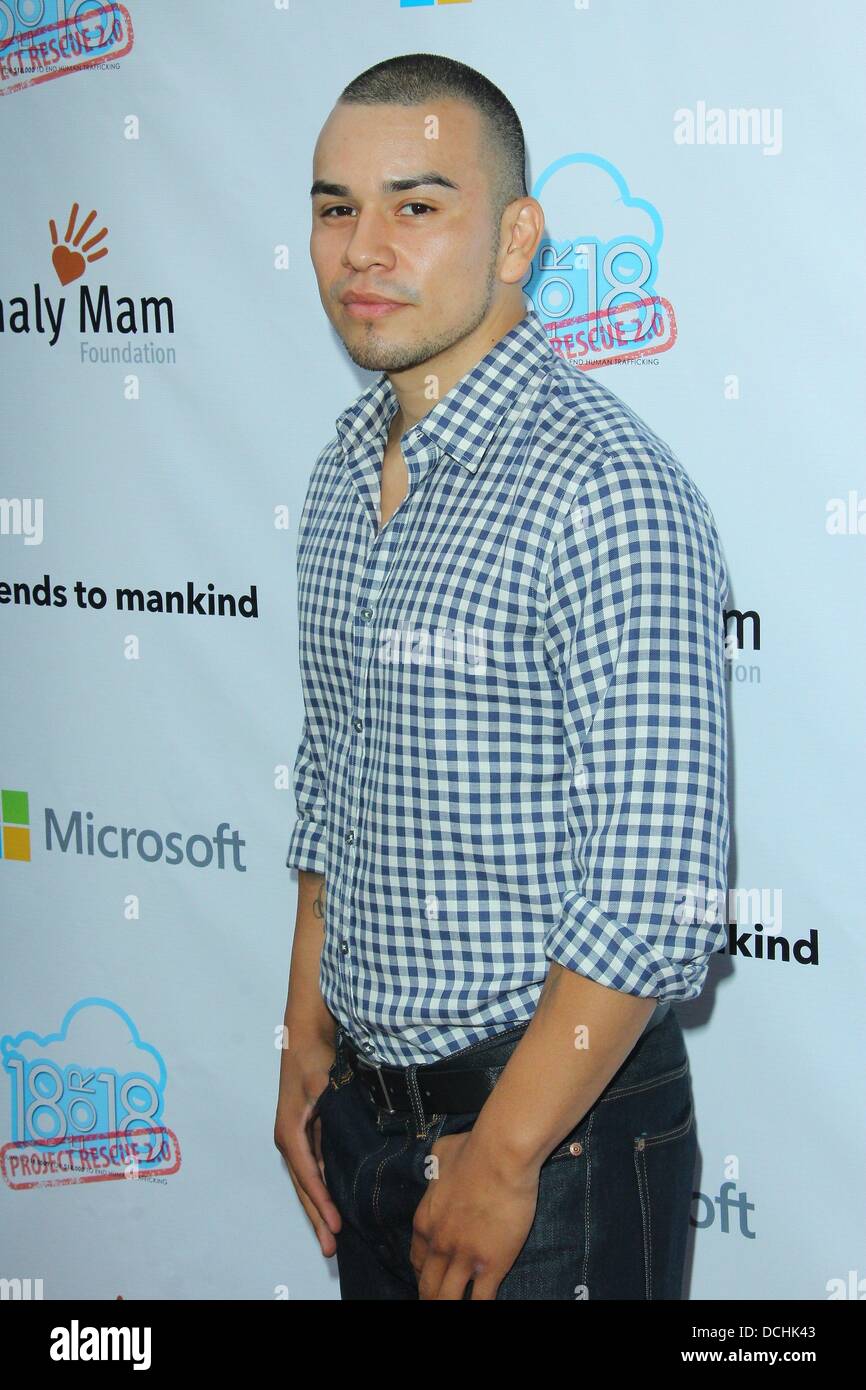 Los Angeles CA, USA. 18th Aug, 2013. Josepeh Julian Soria attends ...