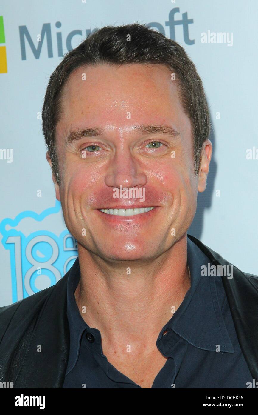 Los Angeles CA, USA. 18th Aug, 2013. Anthony Starke attends Friends to Mankind & Microsoft 3rd ...