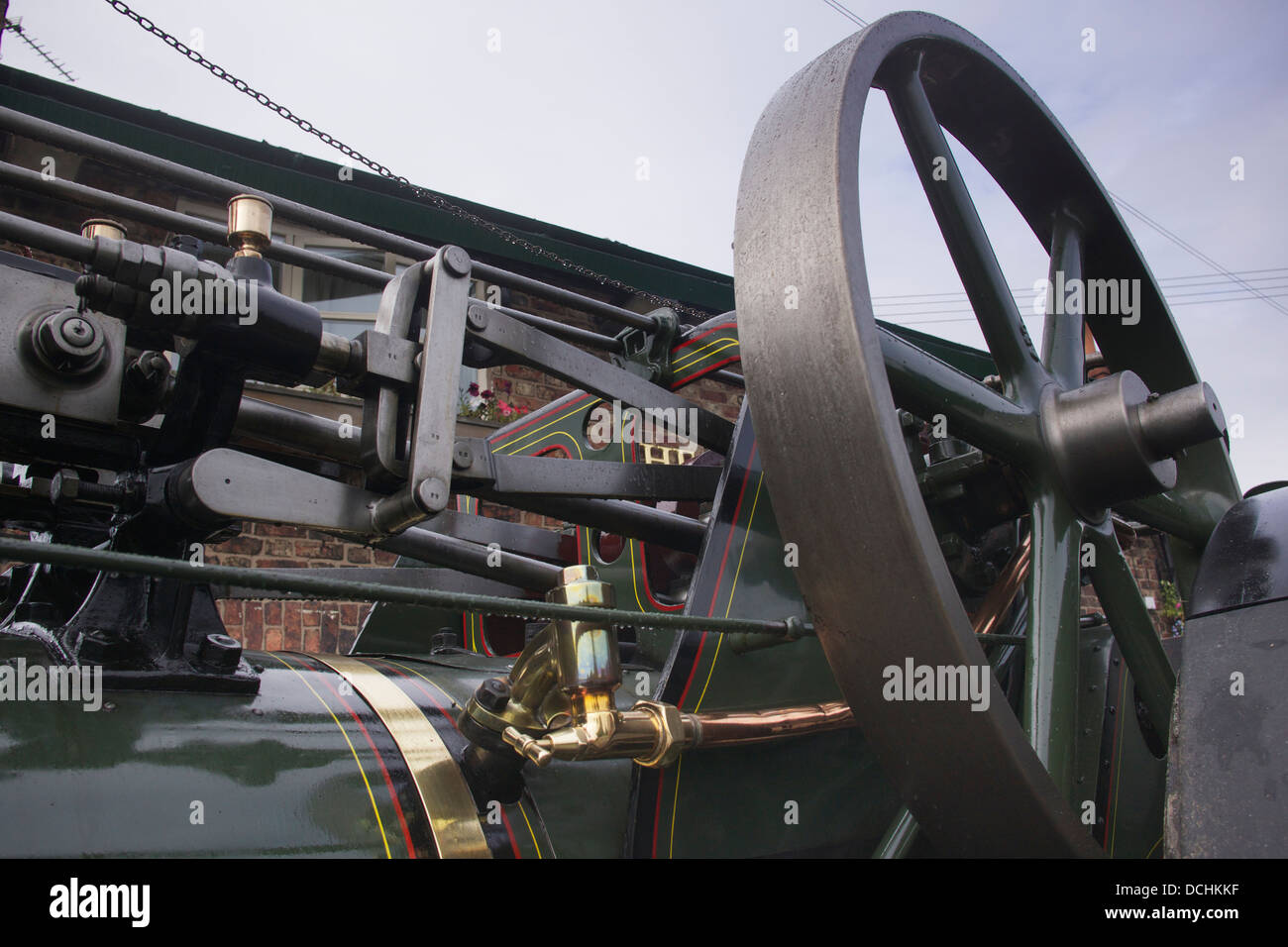 "The Burrell" a Steam Traction engine Stock Photo - Alamy