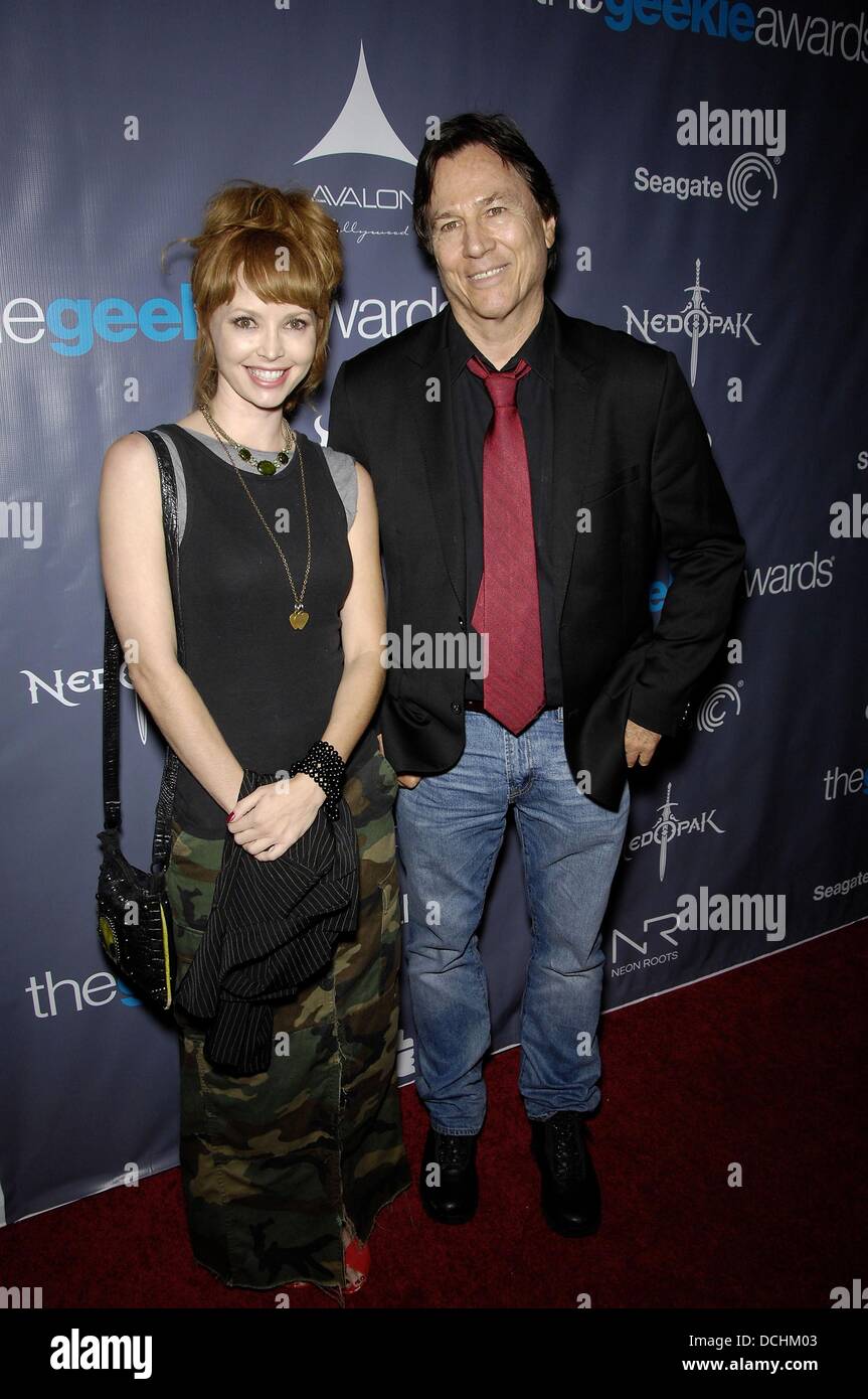 Los Angeles, CA. 18th Aug, 2013. April Eden, Richard Hatch at arrivals ...