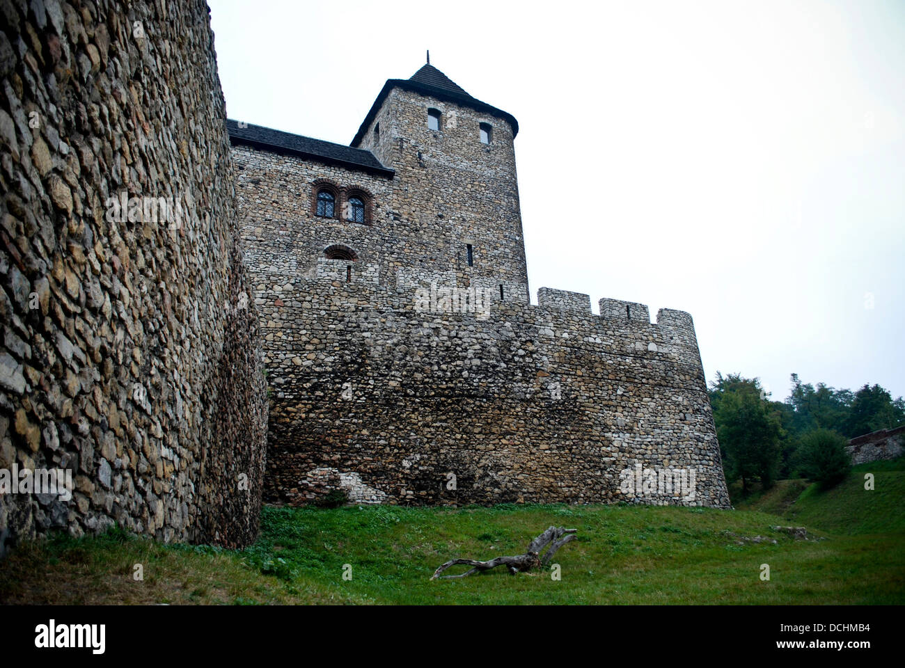 Old, historical, medieval castle in Bedzin, Poland Stock Photo - Alamy