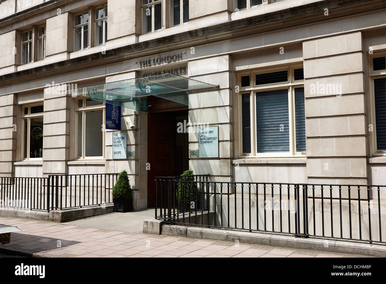 The London Silver Vaults England UK Stock Photo - Alamy