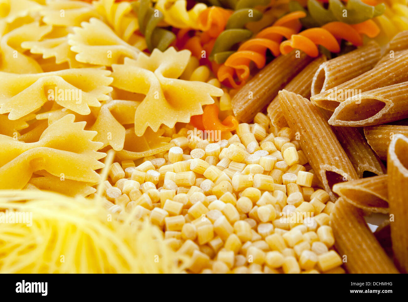 Food many pasta hi-res stock photography and images - Alamy