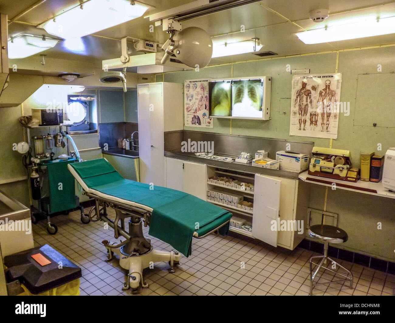 Hospital on board HM Yacht Britannia Stock Photo - Alamy