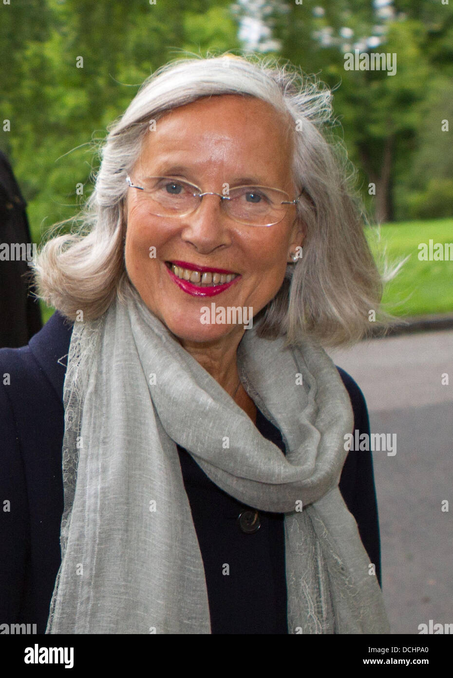 Oslo, Norway. 18th Aug, 2013. Marit Tjessem, mother of Crown Princess ...