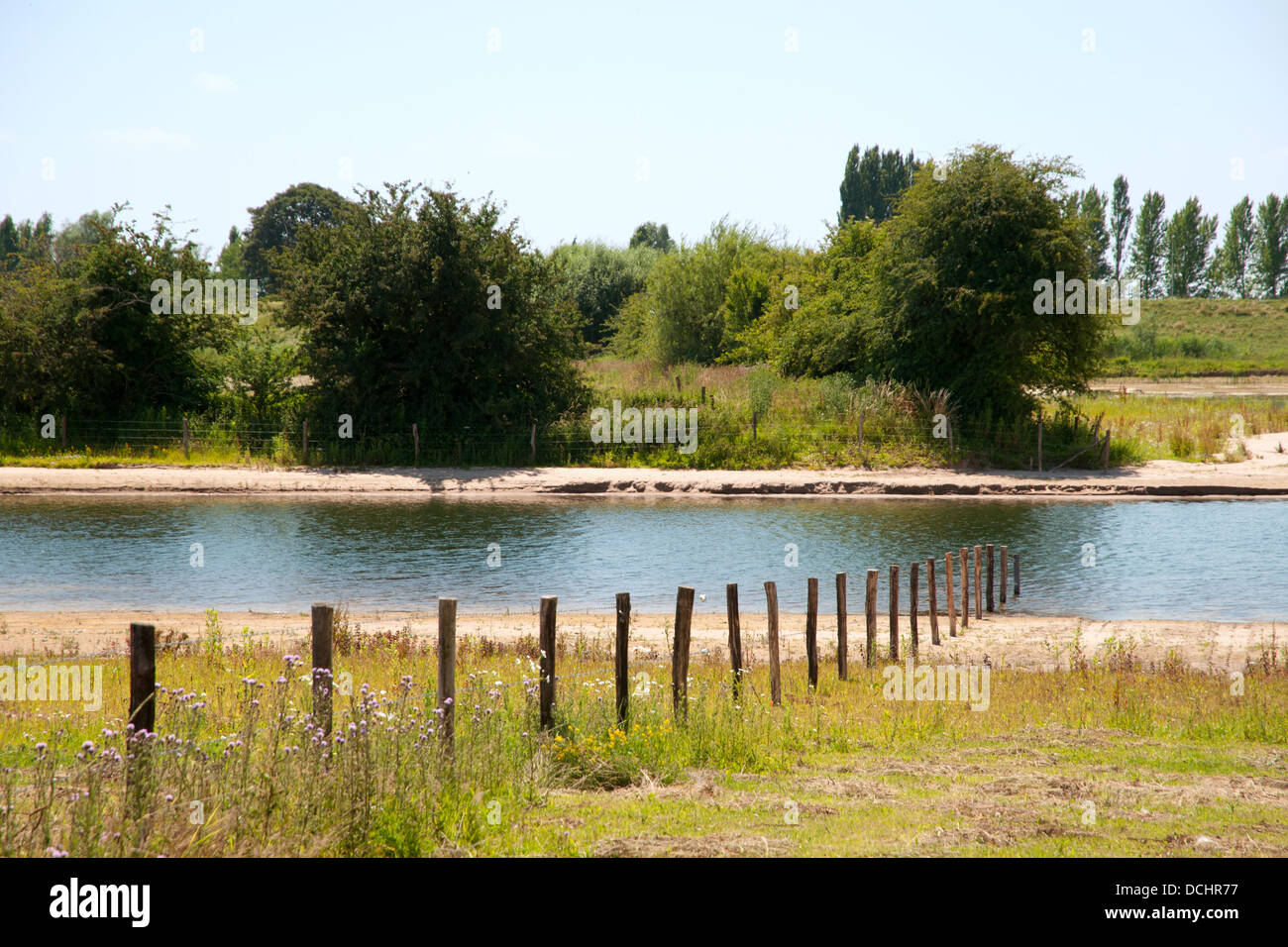 River landscape in Holland Stock Photo - Alamy