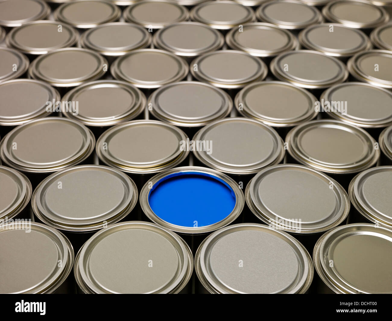 Full Frame of Paint Cans Stock Photo - Alamy