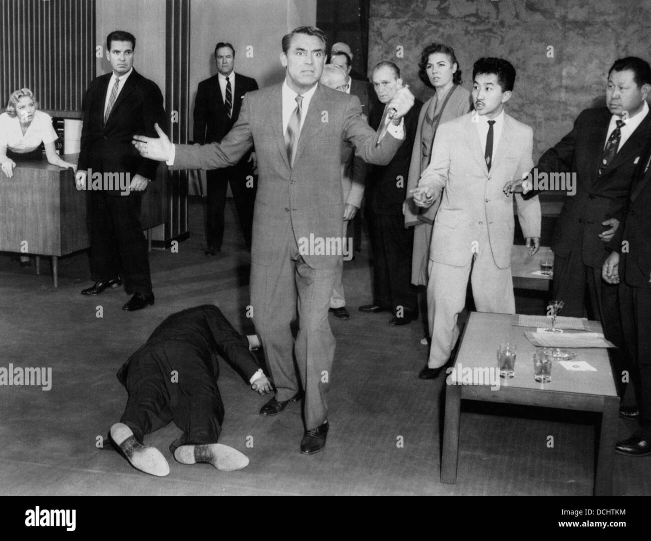 NORTH BY NORTHWEST Cary Grant MGM 1959. Directed by Alfred Hitchcock ...