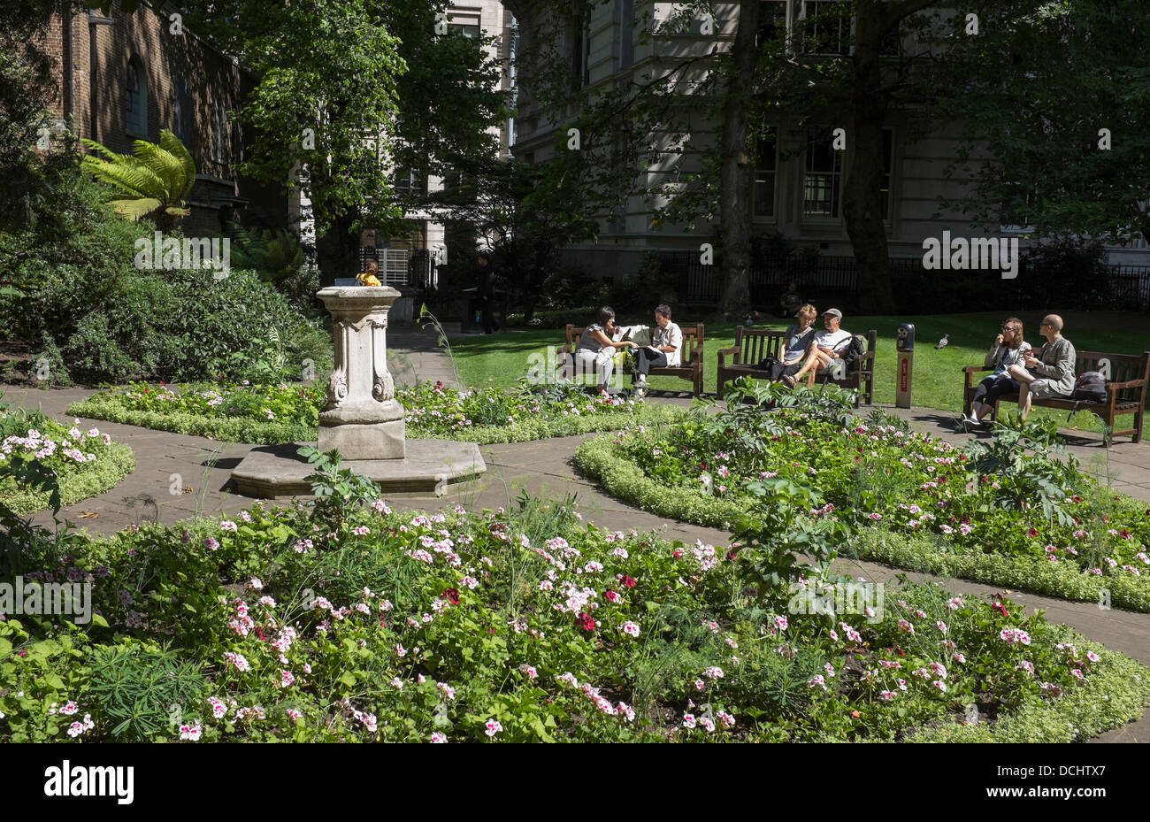 Postmans Park London Stock Photo - Alamy