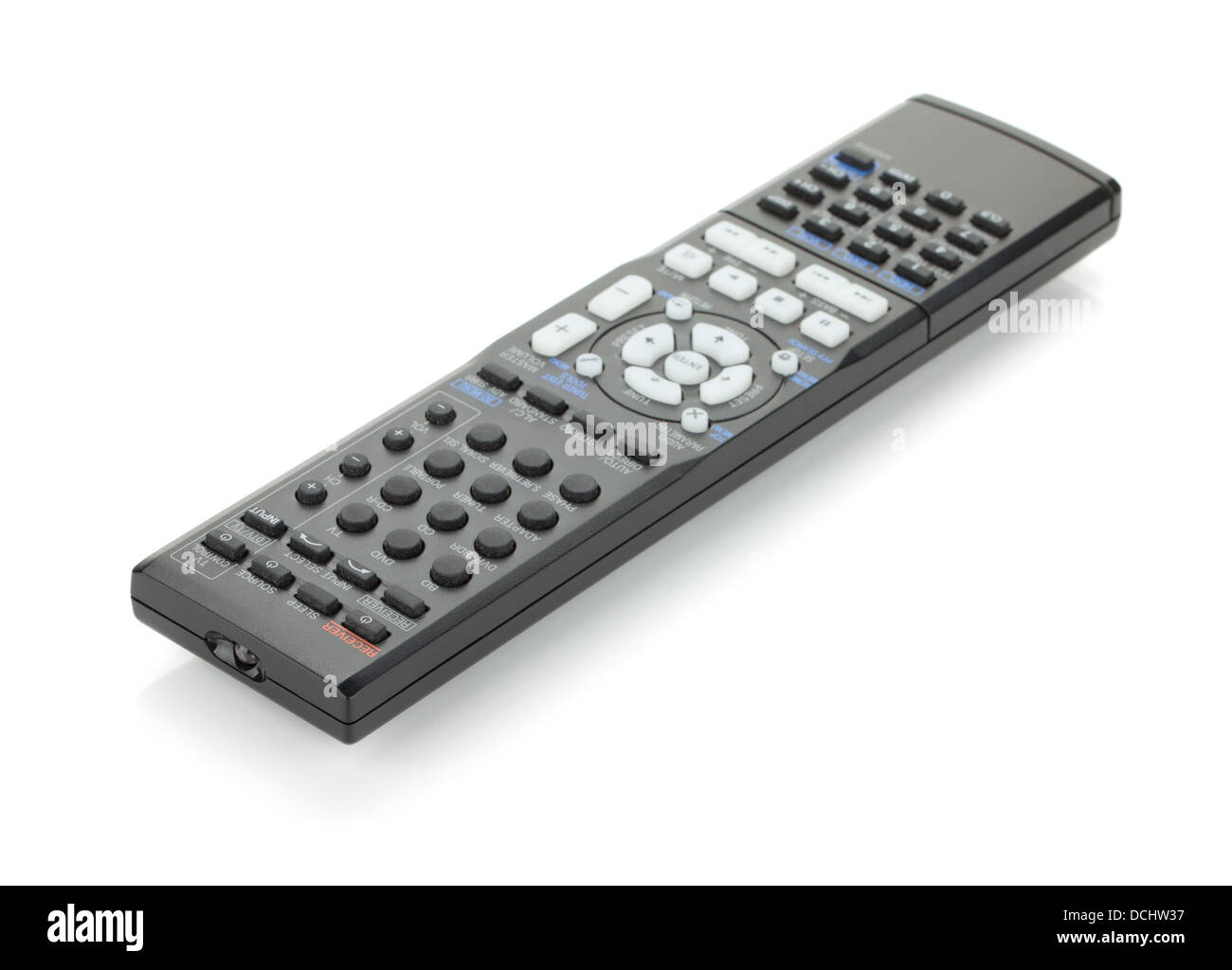 Receiver remote control. Isolated on white background Stock Photo - Alamy
