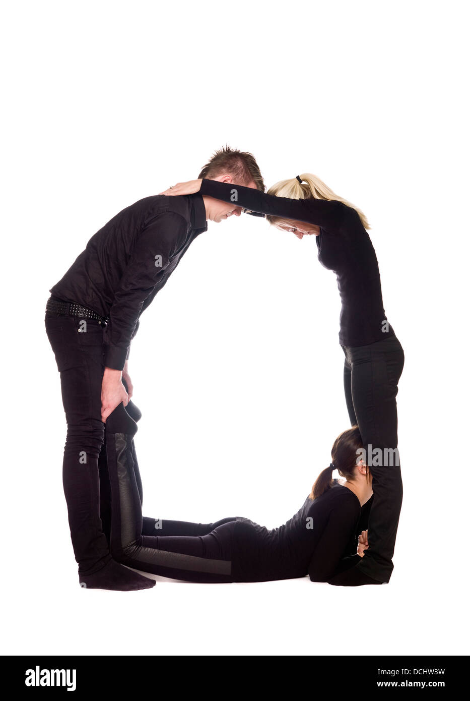 Letter o girl Cut Out Stock Images & Pictures - Alamy