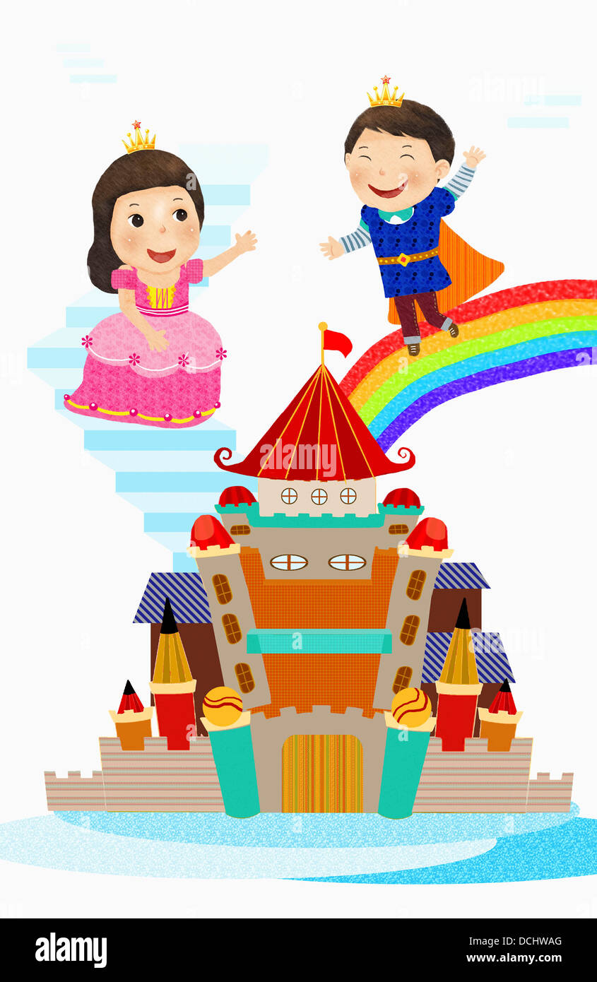 Pre castle Cut Out Stock Images & Pictures - Alamy