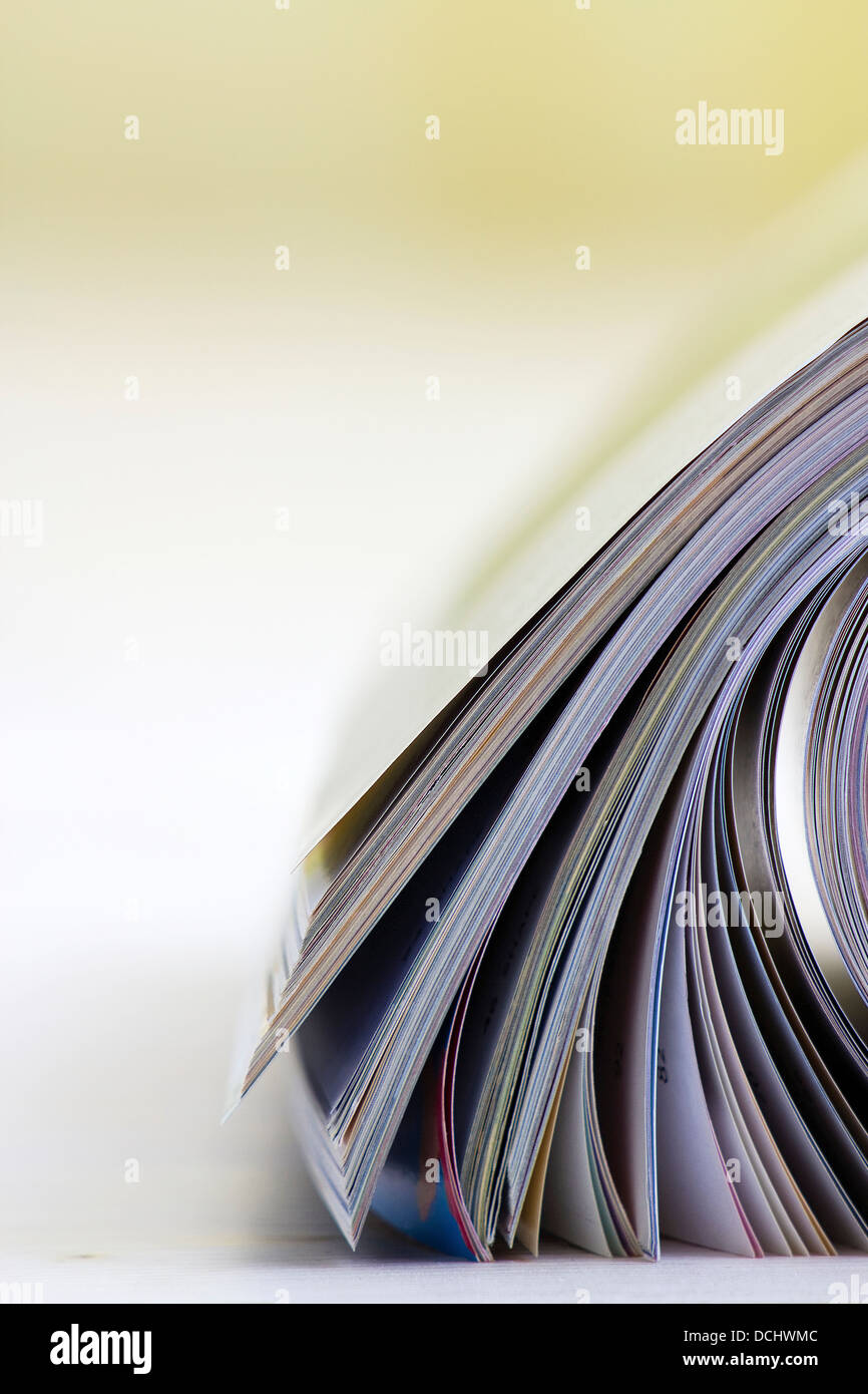 colorful newspapers - relaxing time Stock Photo - Alamy