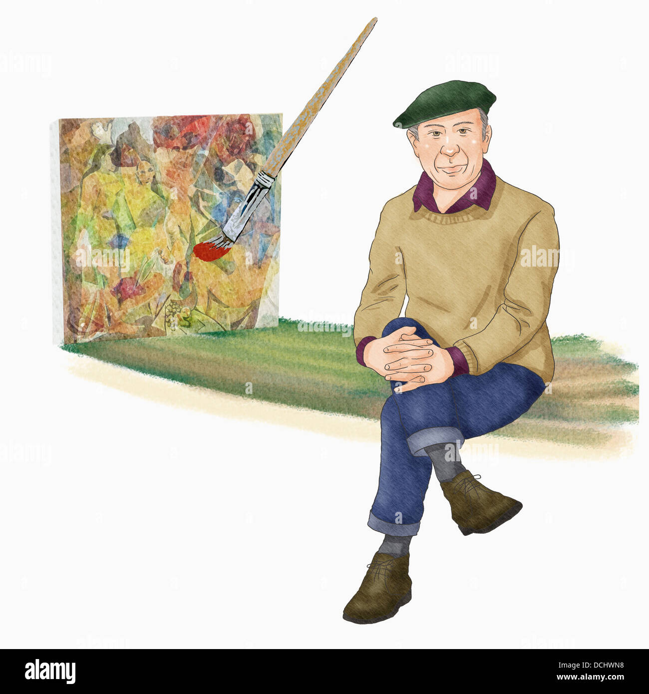 Paintings by pablo picasso Cut Out Stock Images & Pictures - Alamy