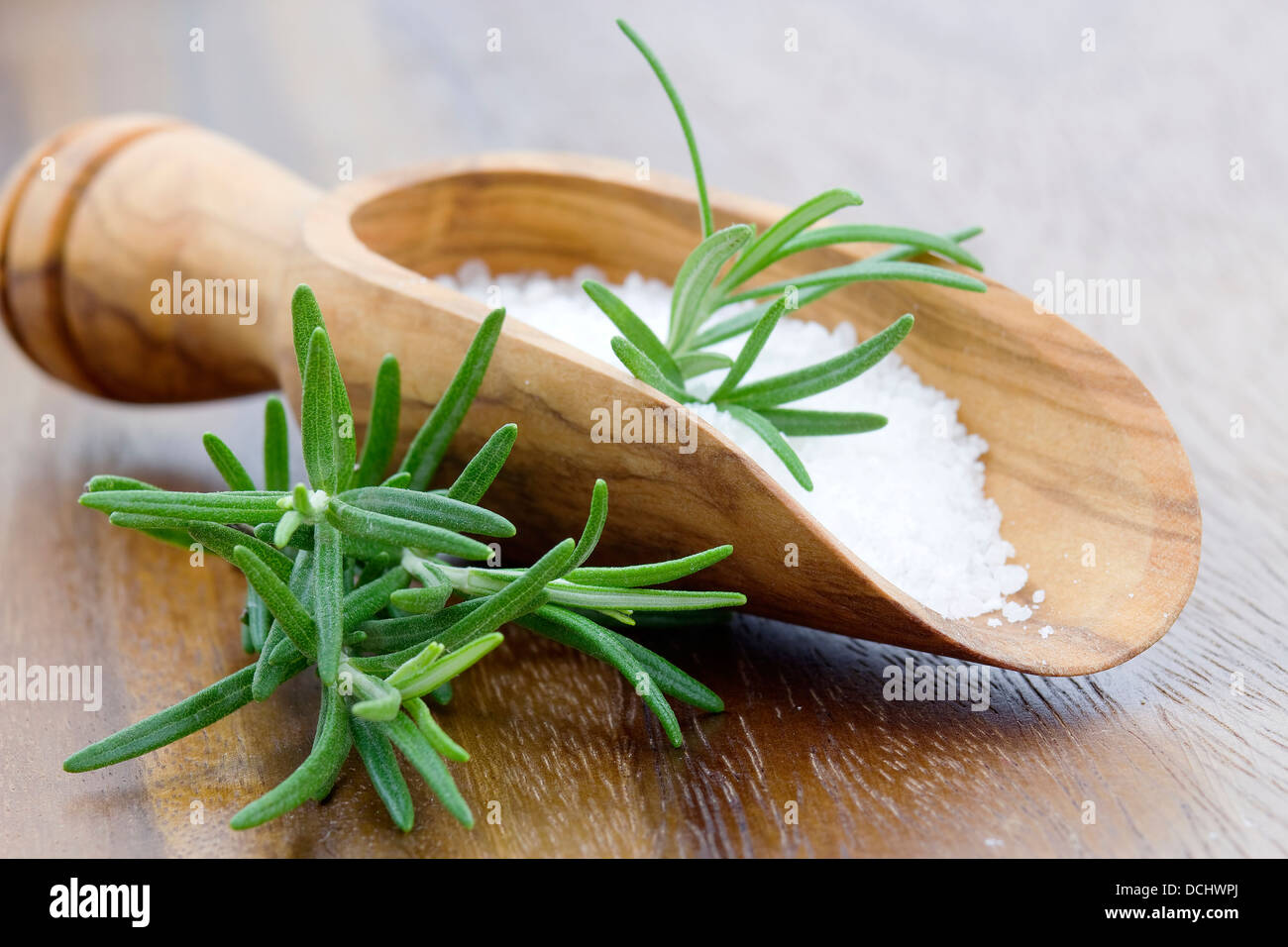 sea salt with herbs Stock Photo - Alamy